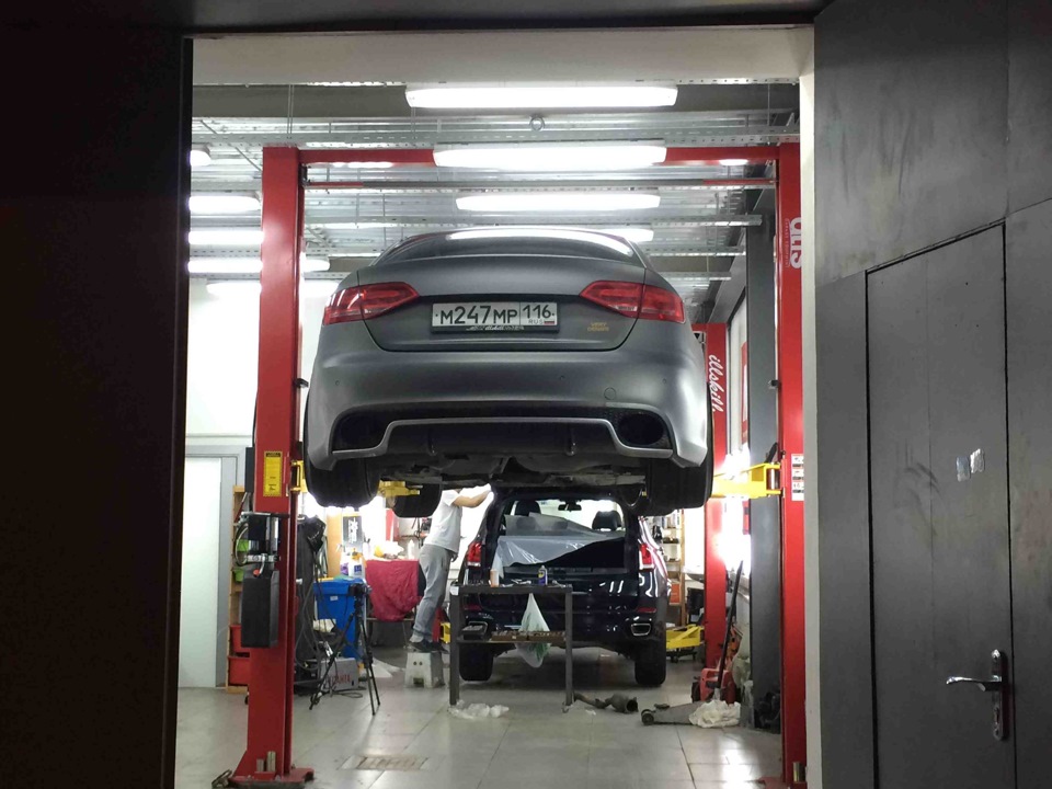 ВЫХЛОП BORLA + ЧИП APR + ЛЮБИМЫЙ ILLSKILL — Audi A4 (B8), 1,8 л, 2009 года | тюнинг | DRIVE2