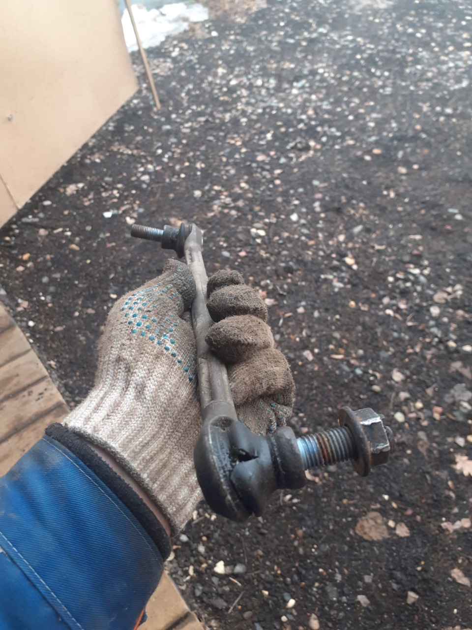 Стойки стабилизатора — Mercedes-Benz C-Class (W204), 1,8 л, 2007 года ...