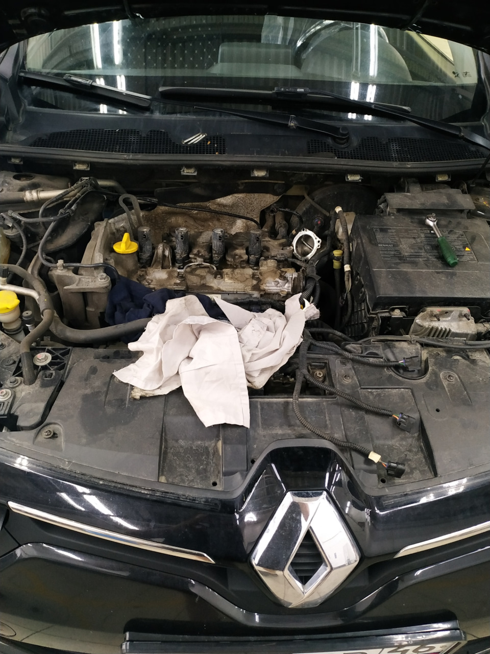 Поменяли уплотнительные кольца впускного коллектора — Renault Megane ...