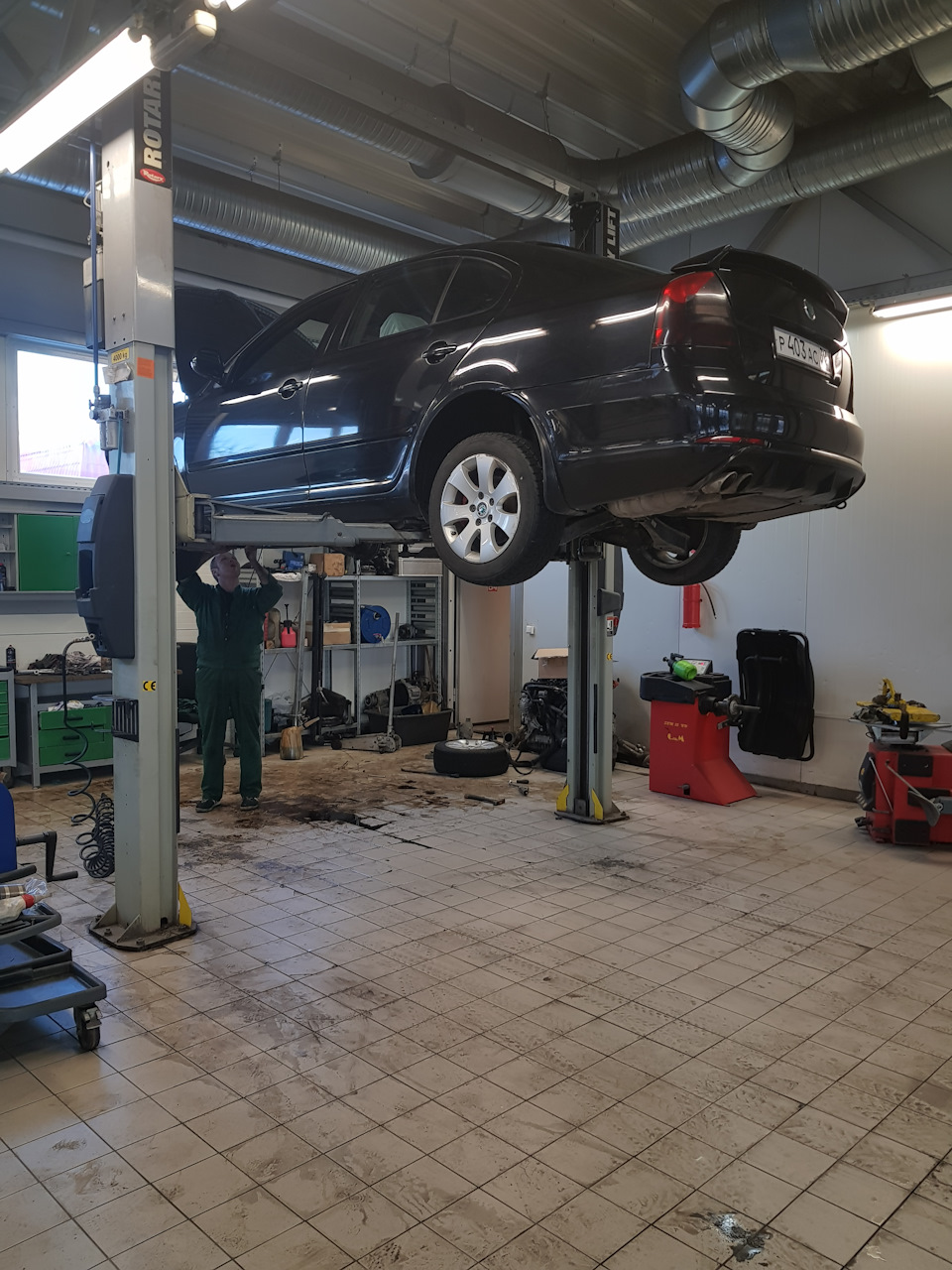 Замена рем комплекта цепи Skoda Octavia 1.4TSI CAXA — Skoda Octavia A5 ...