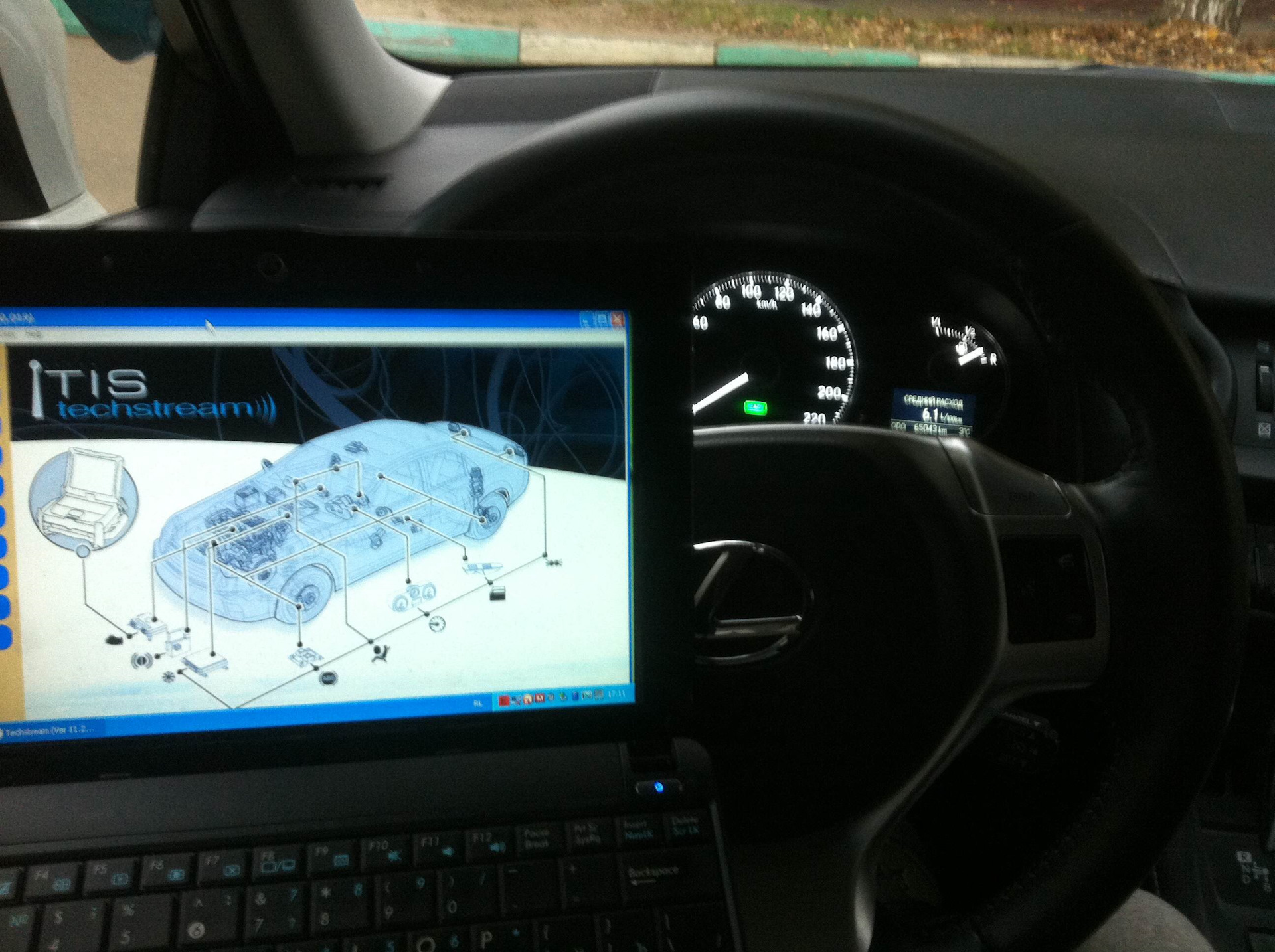 Techstream+Mini VCI — Lexus CT 200h, 1,8 л, 2012 года | электроника ...