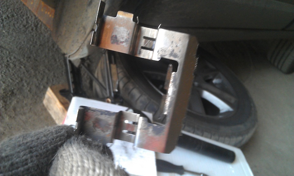 ADVICS они же Sumitomo Колодки, тормоза, и как прошла замена… — Subaru Outback (BP), 3 л, 2006 ...