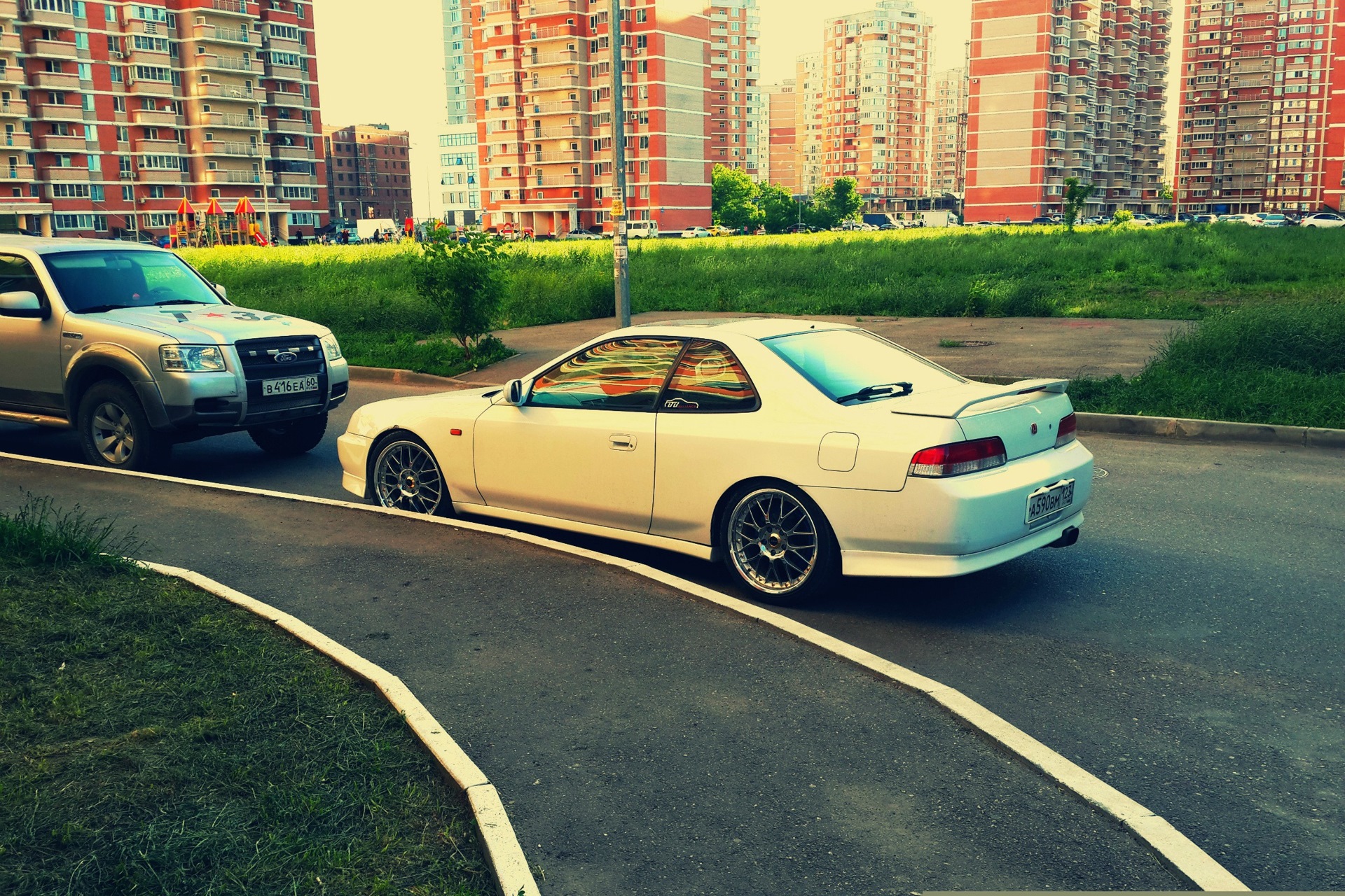 Койловеры установлены — Honda Prelude (BB5/BB6/BB7/BB8/BB9), 2,2 л ...