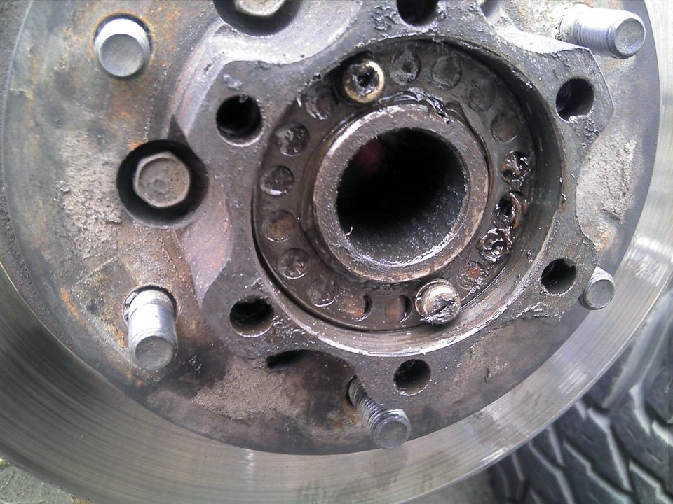 Замена ступичных подшипников и сальника — Mitsubishi Pajero Sport (1G ...