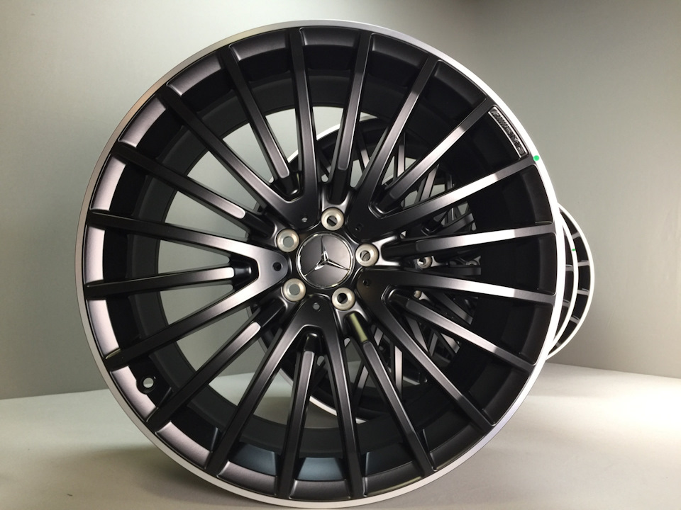 Диски GLS63 AMG R22 чёрные X166 — MERCTEIL РОССИЯ на DRIVE2