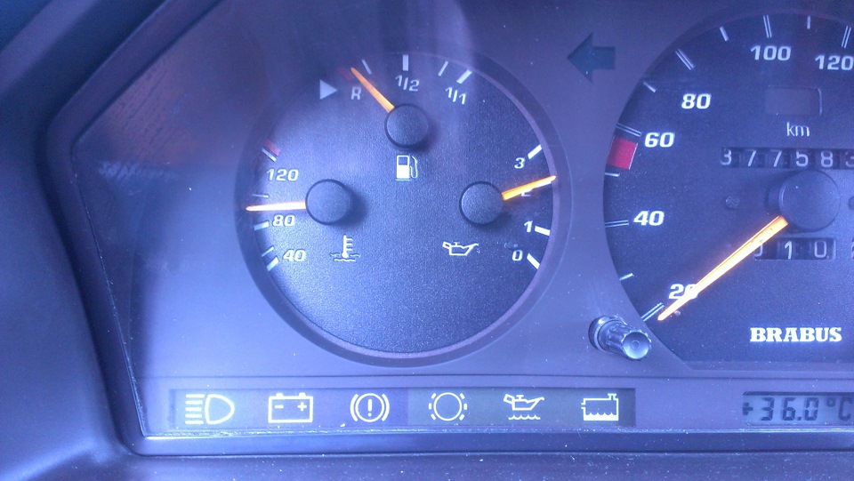 Замена датчика давления масла — Mercedes-Benz E-class (W124), 2,5 л ...