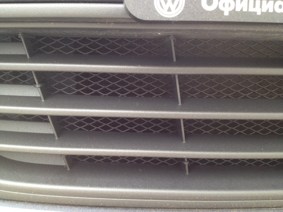 Поездка на море 2013 и Сеточка на радиаторную решетку — Volkswagen Polo ...