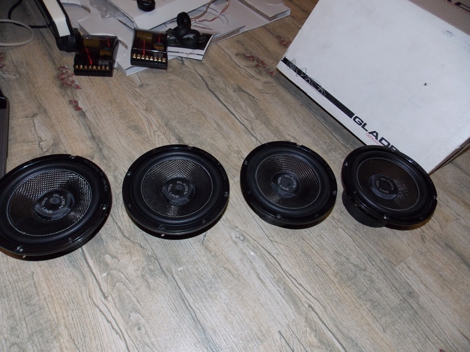 GLADEN SQL 165 DUAL — "окончательный" фронт — Lada 21074, 1,6 л, 2006 ...