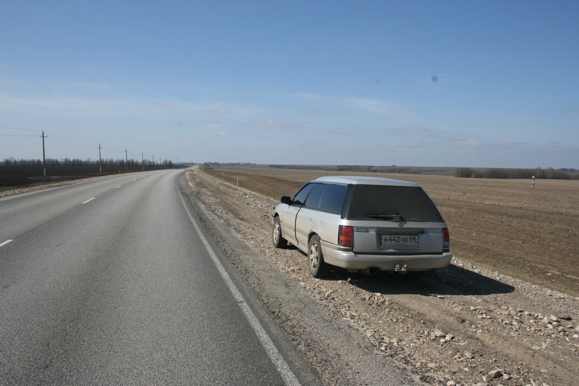 Удачная вторая попытка. Я в Брянске — Subaru Legacy (BC/BJ/BF), 1,8 л ...