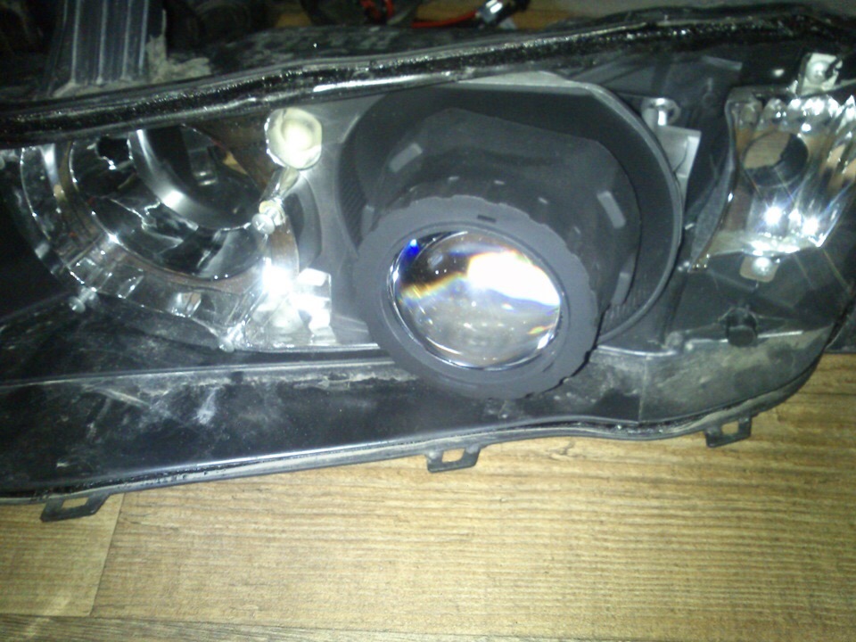 Фары от призрака — Nissan Almera II (N16), 1,5 л, 2005 года | тюнинг ...