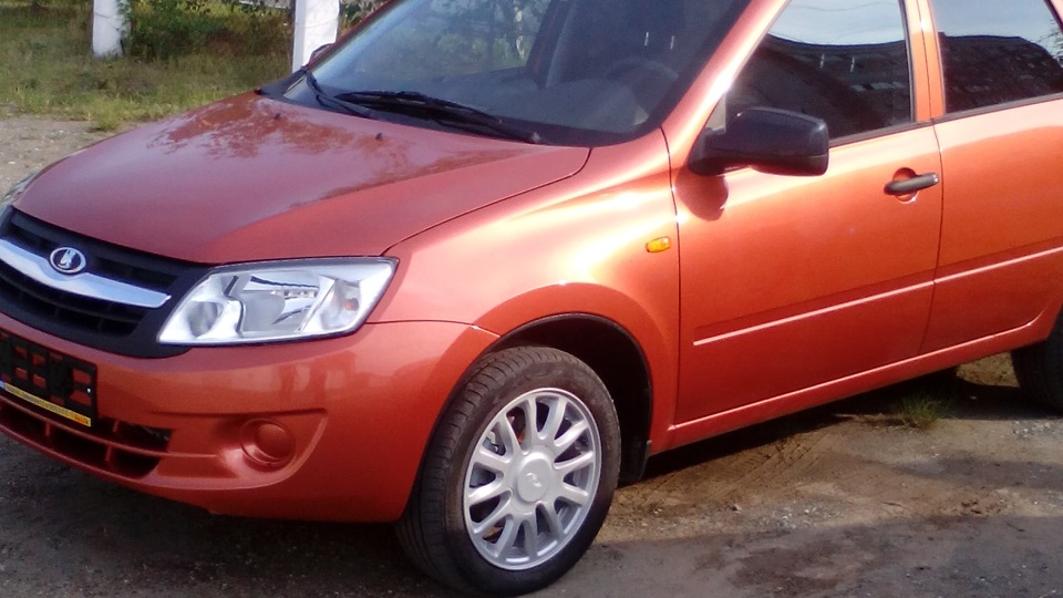 полет нормальный — Lada Гранта, 2014 года | обкатка | DRIVE2