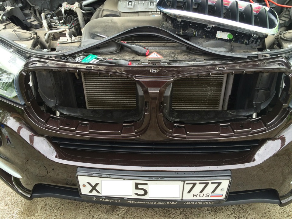 Решетка радиатора pure experience (титан) — BMW X5 (F15), 3 л, 2014 ...