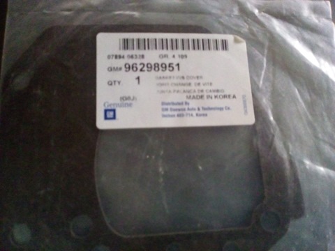 96298951 Прокладка крышки кпп GM | Запчасти на DRIVE2