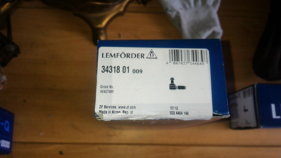 запись №48. Замена передних колодок и рулевых наконечников. — Chevrolet ...