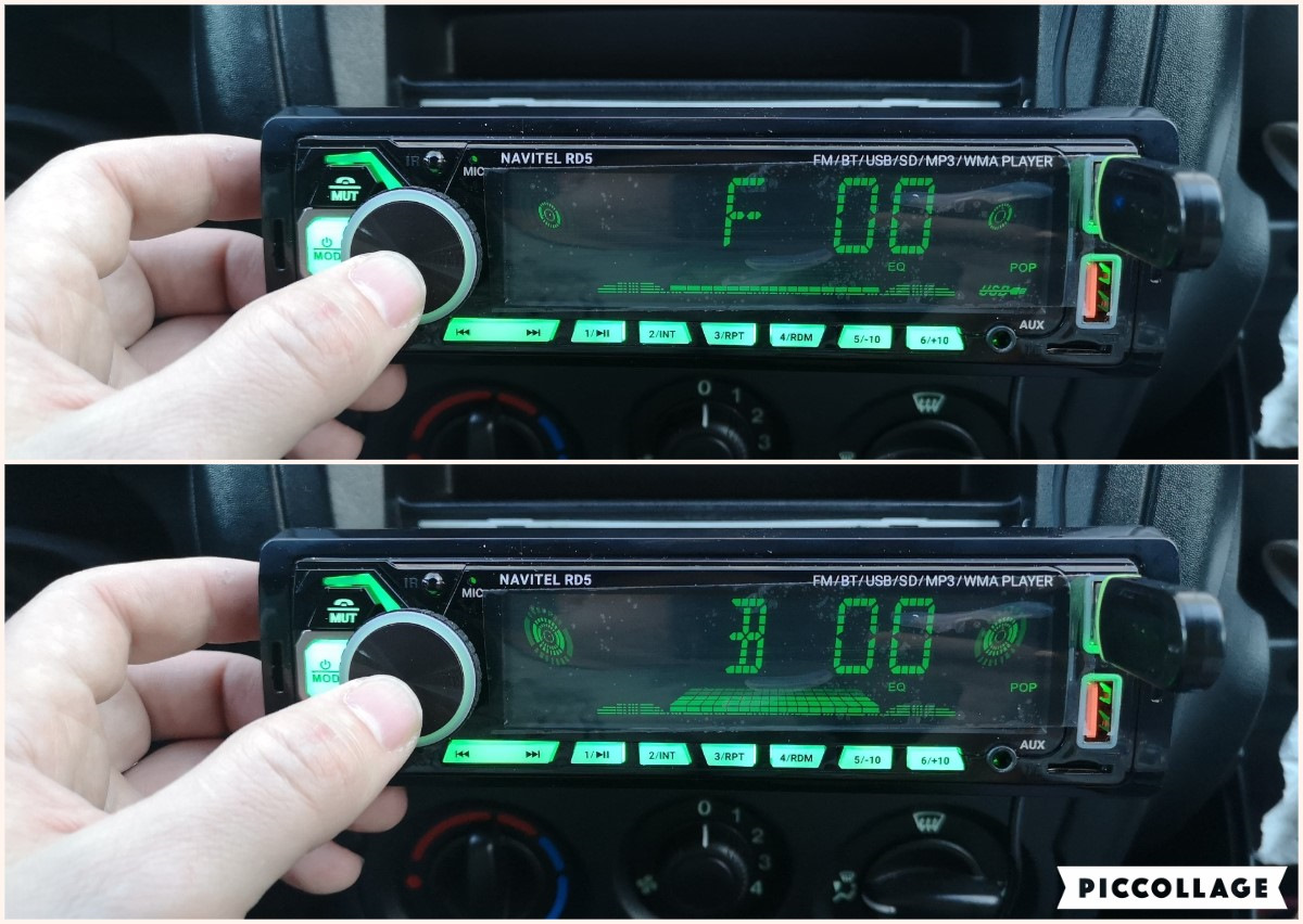 § 61. Автомагнитола от NAVITEL RD5 (1DIN) — обзор и установка! — Lada Granta, 1,6 л, 2012 года ...