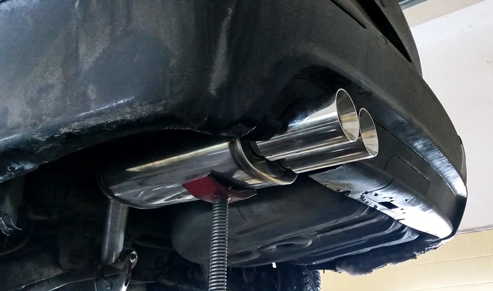 Magnaflow 14816 установлен на 3.0D — BMW 5 series (E39), 3 л, 2002 года ...