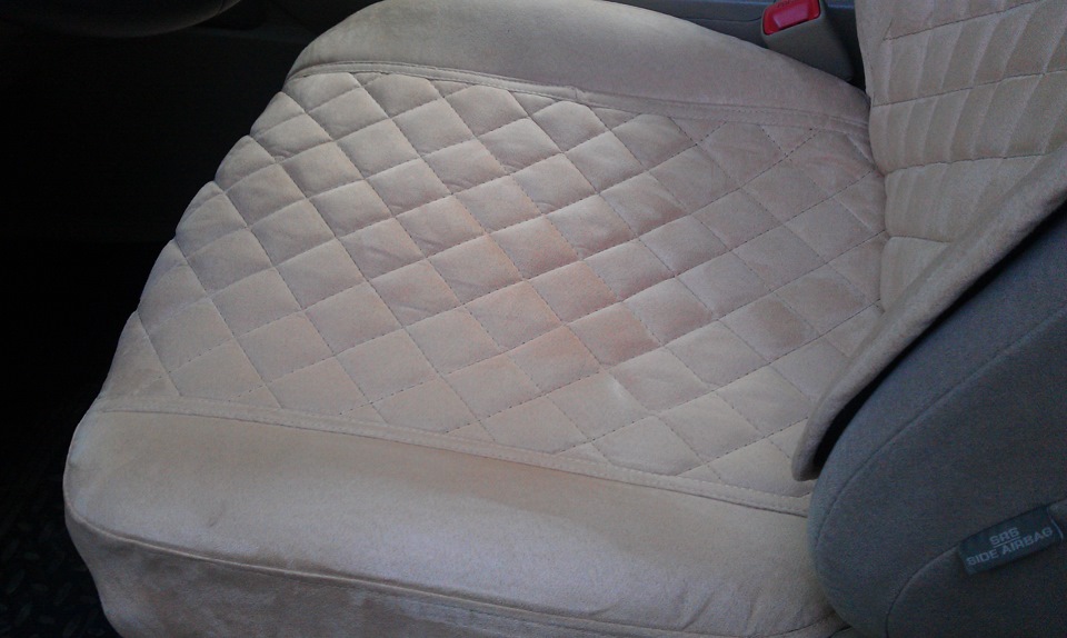 Чехлы — Toyota Highlander (XU40), 3,5 л, 2007 года | аксессуары | DRIVE2