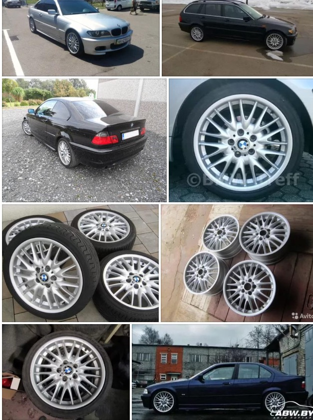 Продам колеса BMW R18 72 стиль — BMW 3 series Coupe (E46), 2,8 л, 2001 ...