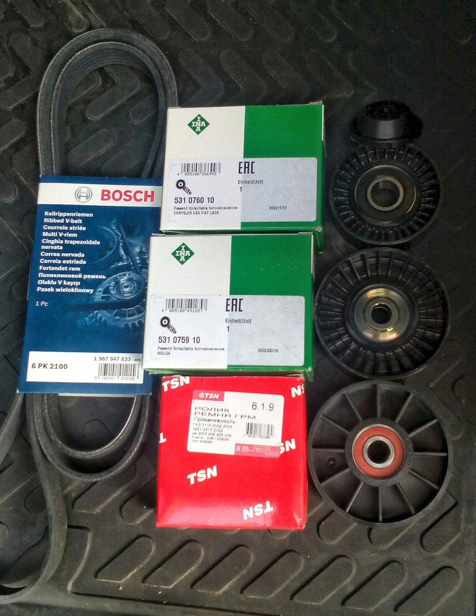 531076010 Ролик INA | Запчасти на DRIVE2