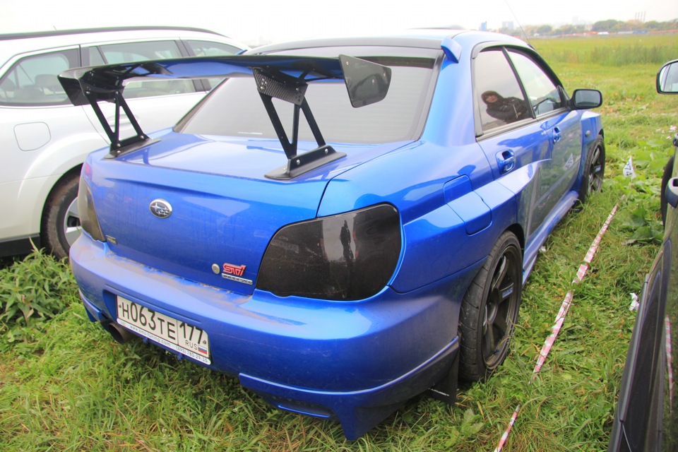 Поездка на установление Рекорда Гиннеса 2 — Subaru Impreza (GD/GG), 2 л ...