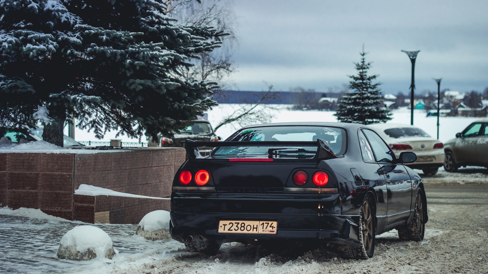 Nissan Skyline (R33) 2.5 бензиновый 1994 | R334 Чёрный Пингвин на DRIVE2