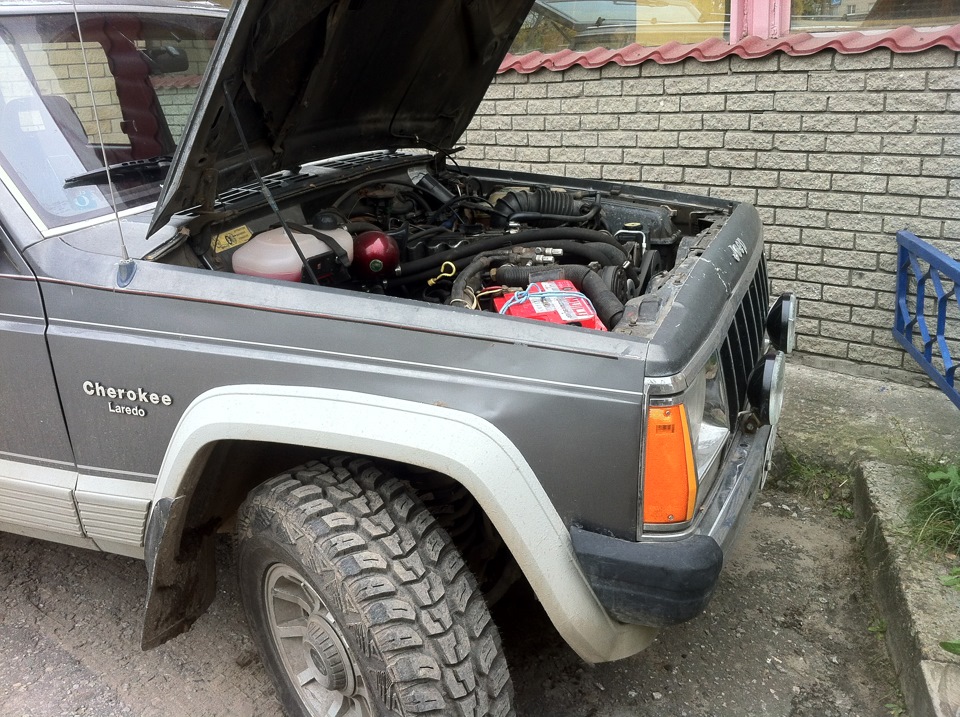 Автомобиль выходного дня. — Jeep Cherokee (XJ), 4 л, 1988 года ...