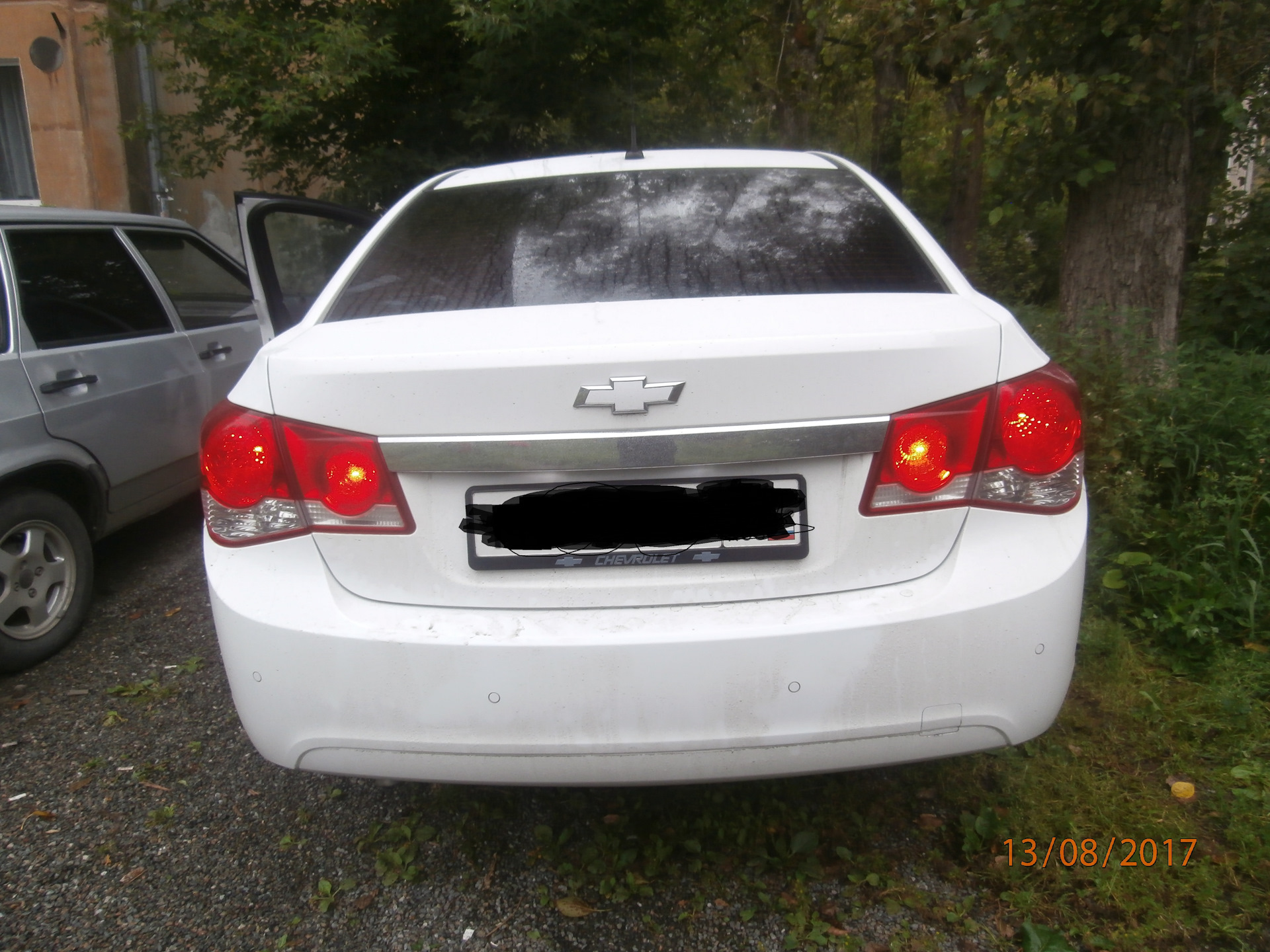 задние фонари в стиле корветт — Chevrolet Cruze (1G), 1,8 л, 2011 года ...