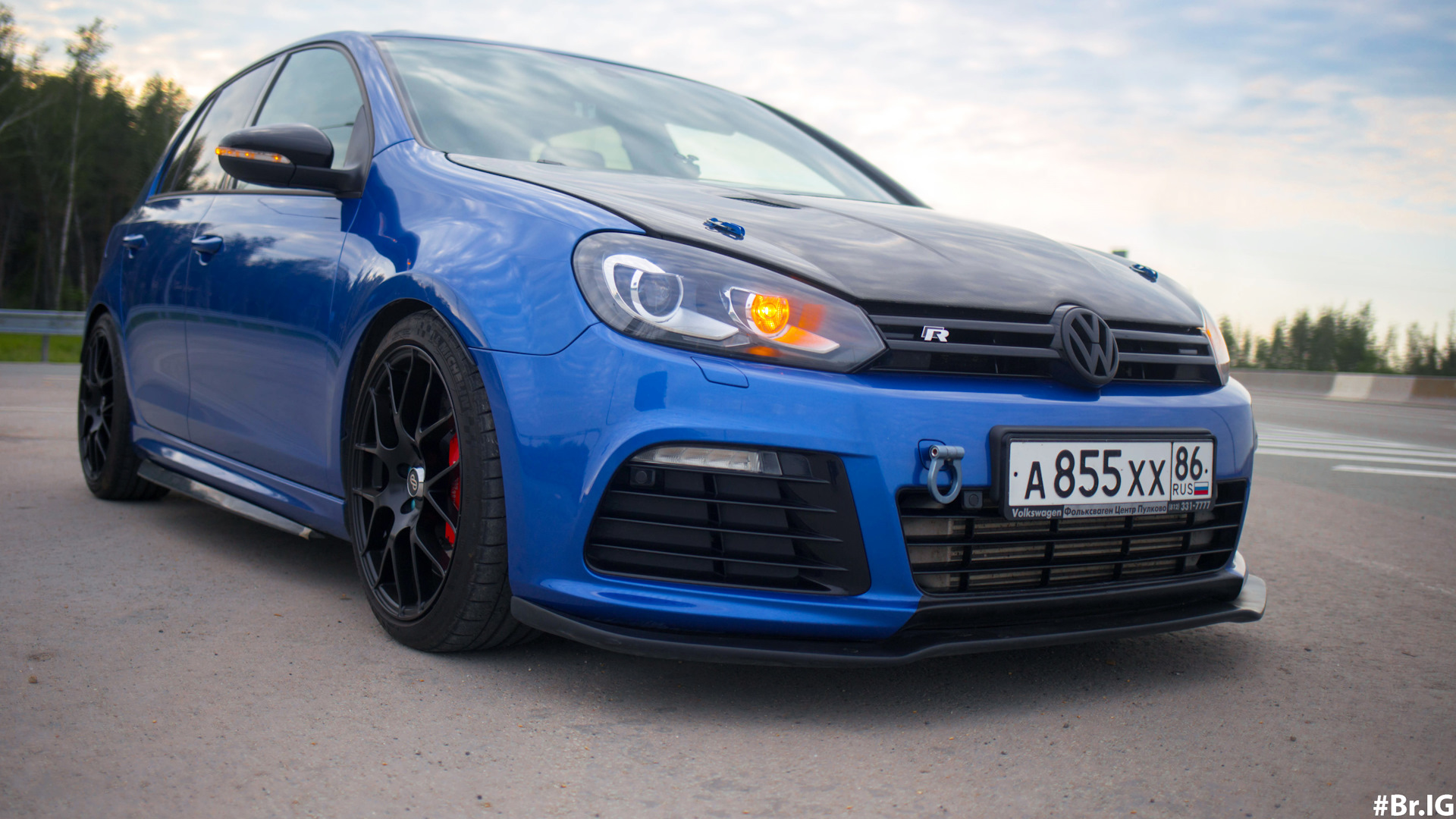 фотокарточки #1 — Volkswagen Golf R Mk6, 2 л, 2012 года | фотография ...