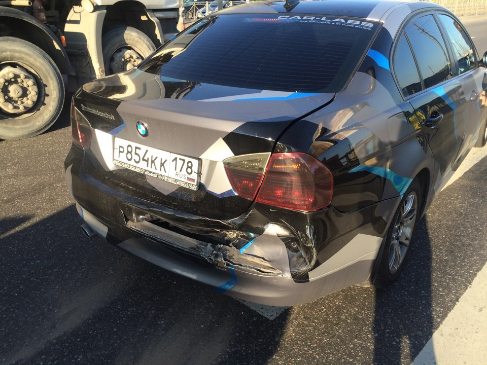 ДТП. Спустя год и опять в ж…у — BMW 3 series (E90), 1,8 л, 2007 года ...