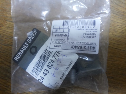 244382477R Планка прижим сб для аккум RENAULT | Запчасти на DRIVE2