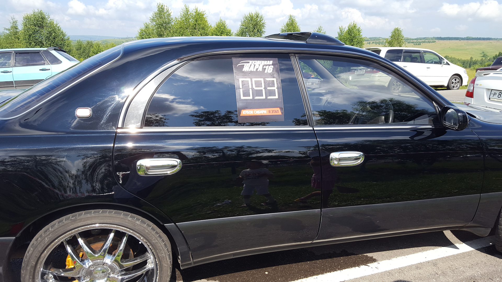 Наполировал красавицу — Toyota Crown Majesta (S140), 4 л, 1993 года | кузовной ремонт | DRIVE2