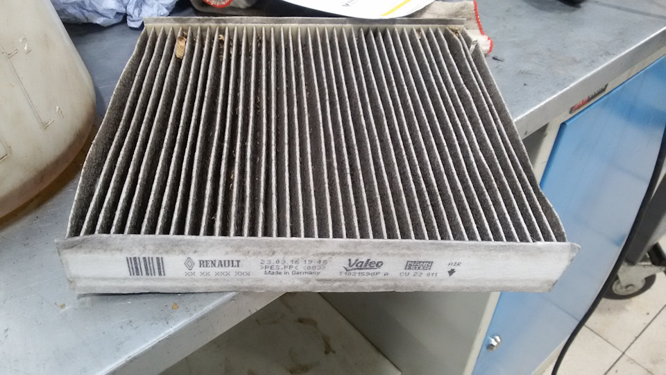 272773016R Фильтр воздушный RENAULT | Запчасти на DRIVE2