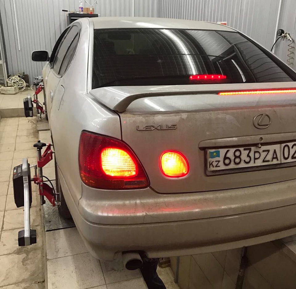 Геометрия после комплексного ремонта ходовой — Lexus GS (JZS160), 3 л ...