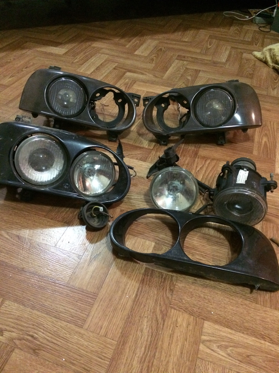 Hella dual round. part 2 — Volkswagen Golf Mk3, 1,8 л, 1997 года ...