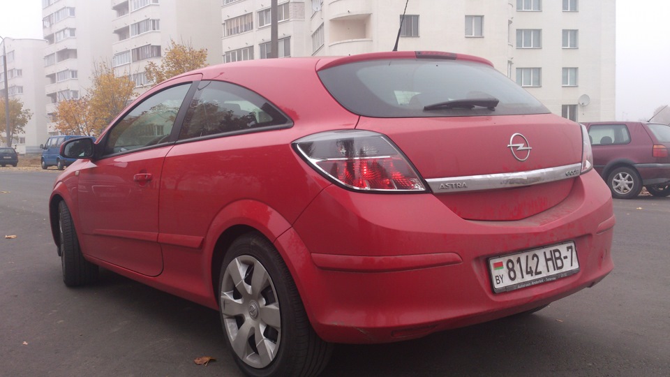 Opel Astra H GTC 1.4 бензиновый 2009 | Red Power Aist™ на DRIVE2