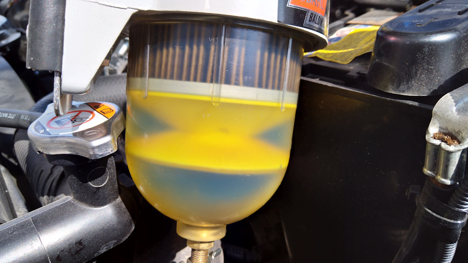 Фильтр водосепаратора DAHL-65 через 4850 км после установки — DRIVE2