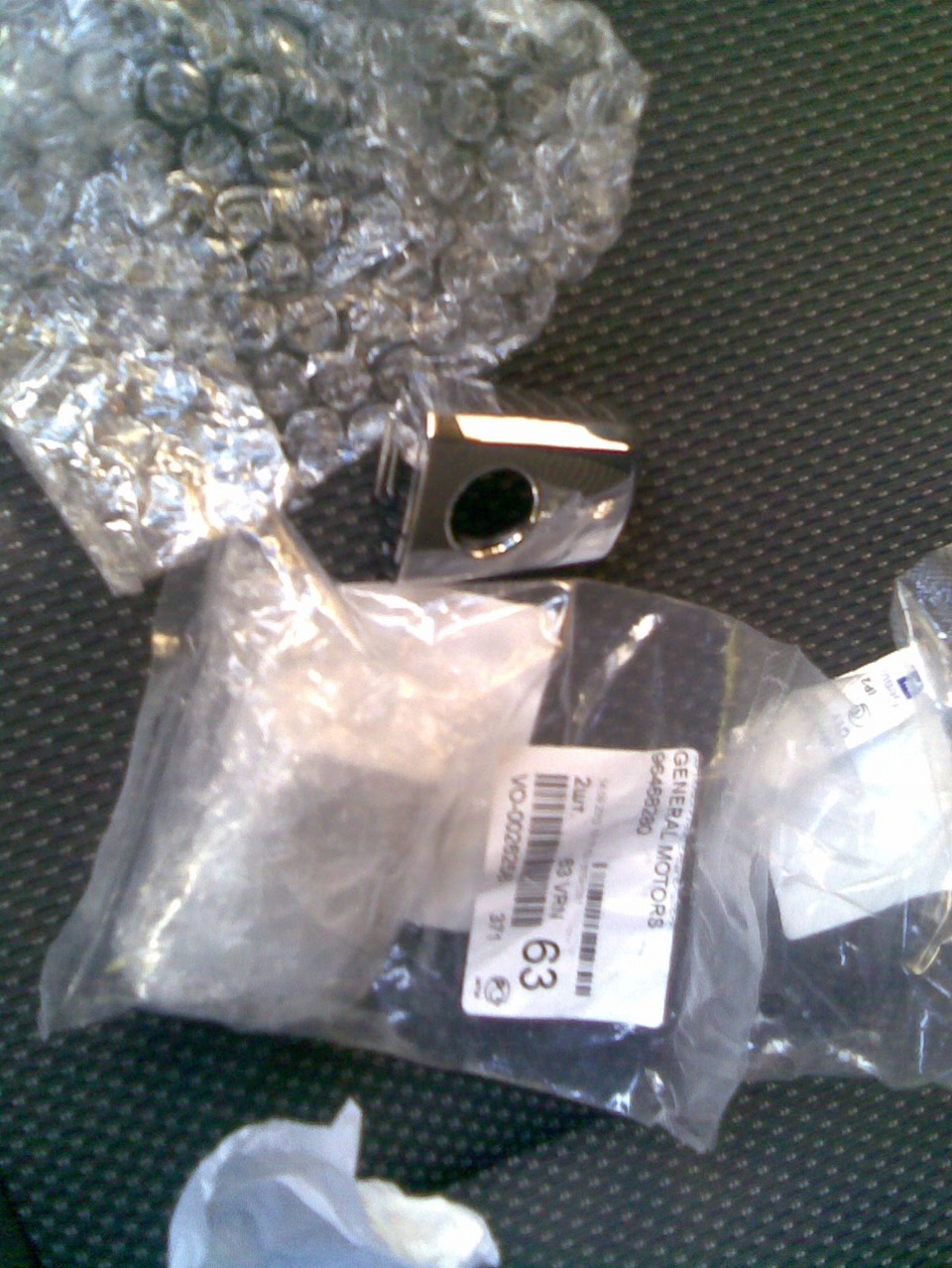 Внешние хром-ручки открывания дверей — Chevrolet Aveo Sedan (1G), 1,4 л ...