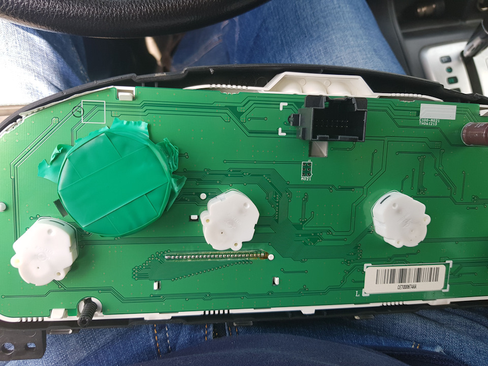 Замена приборной доски. Ошибка P0625 — Chevrolet Captiva (1G), 3,2 л ...