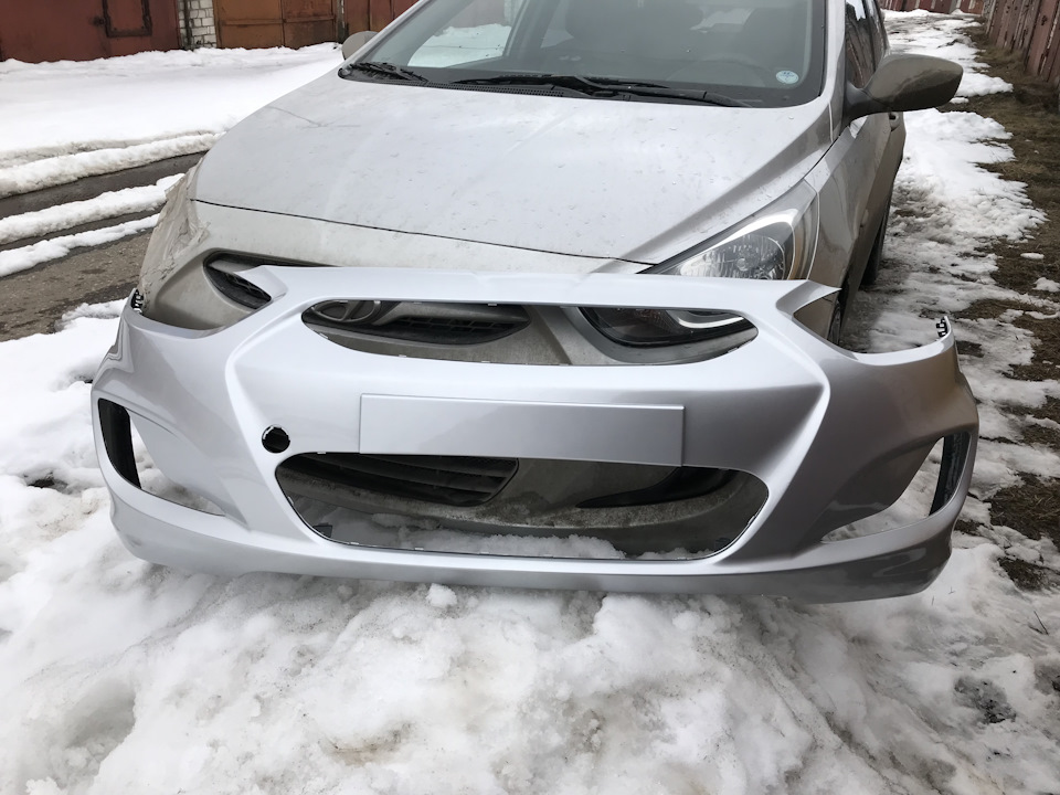 В продолжение темы про ДТП, финал. — Hyundai Solaris (1G), 1,6 л, 2011 ...