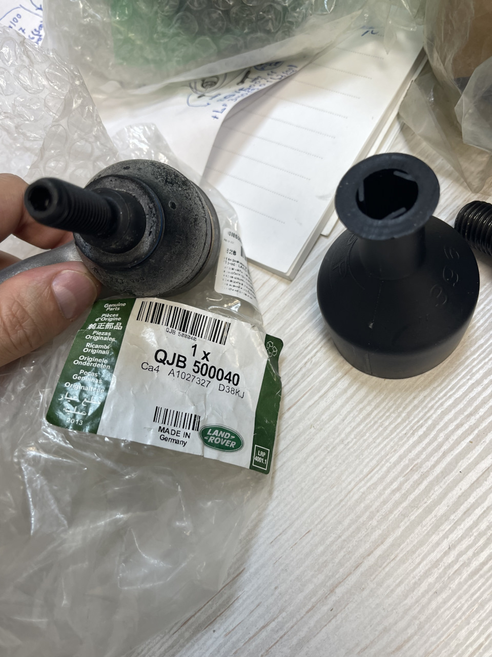 Подготовка к ремонту задней и частично передней подвески Range Rover ...