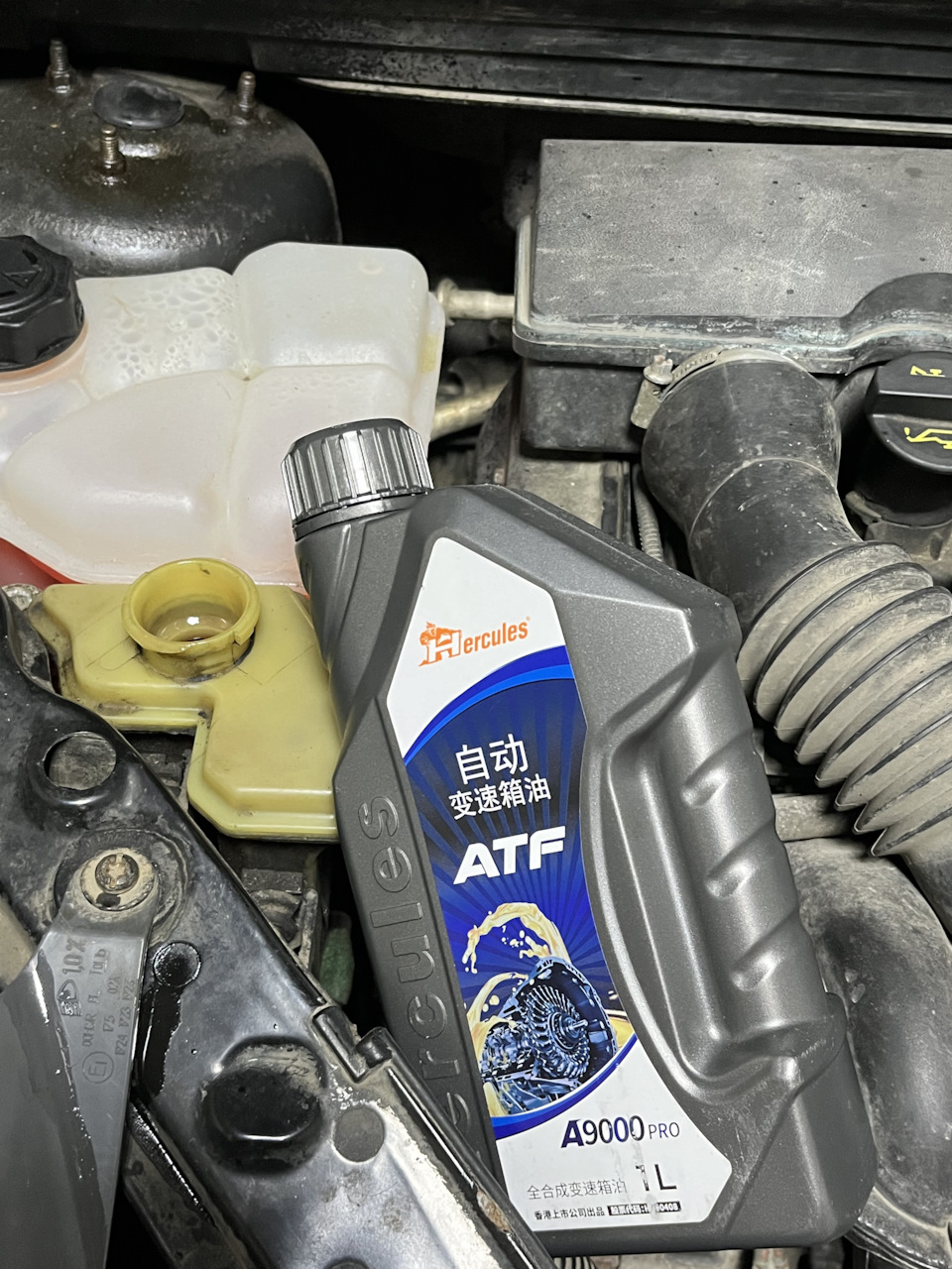 Замена масла ГУР и заглушки — Ford Fiesta (Mk V), 1,6 л, 2008 года ...