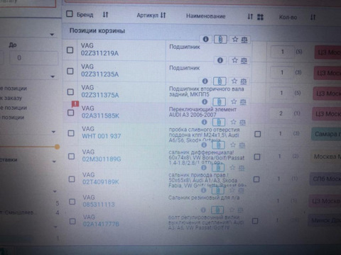 02Z311375A Подшипник, ступенчатая коробка передач VAG | Запчасти на DRIVE2