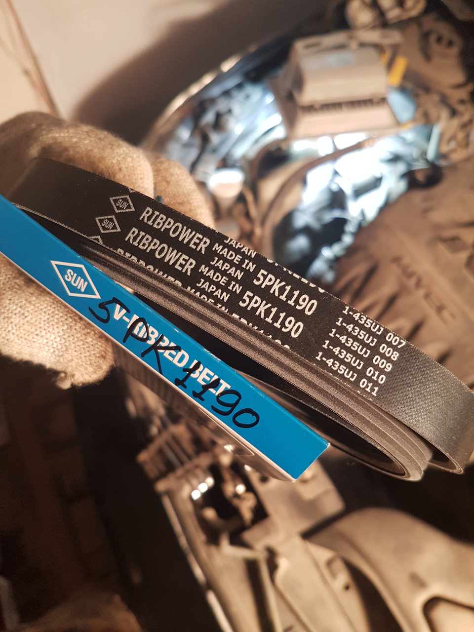 5PK1190 ПОЛИКЛИНОВЫЙ РЕМЕНЬ 5 PK 1190 CONTITECH | Запчасти на DRIVE2