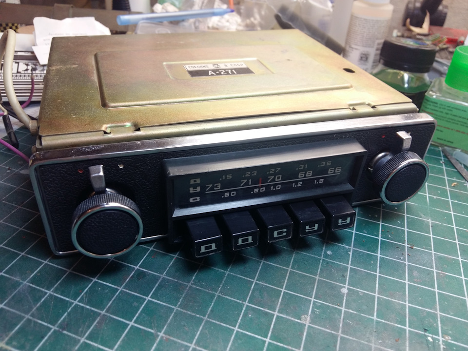 Радиоприемник А-271. — Lada 2103, 1,5 л, 1979 года | аксессуары | DRIVE2