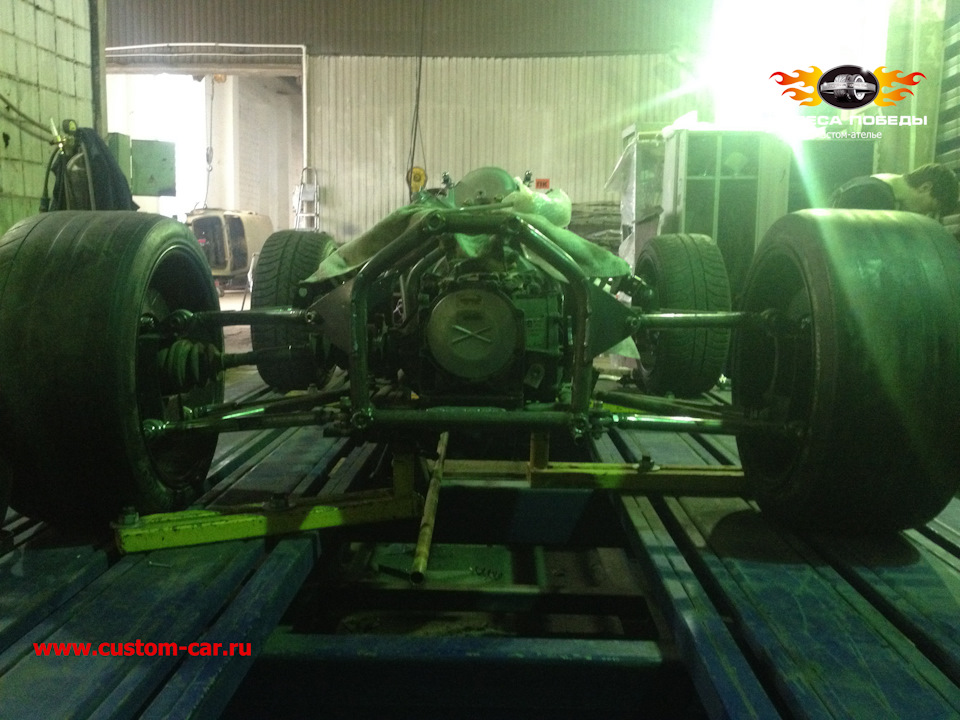 Рама начала обрастать жирком и укрепляться))) — Дорожный ATV с V8 от ...