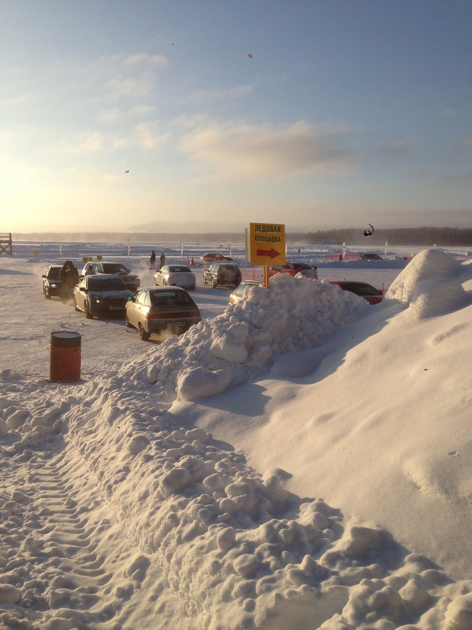 Первый выезд на лёд, RS тормоза, нереальные диски и грёбанная АБС ...