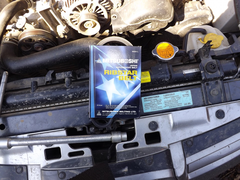 замена ремешка генератора — Subaru Impreza (GD/GG), 1,5 л, 2007 года ...