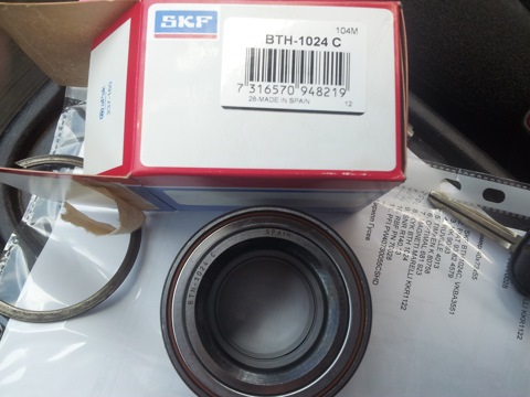 VKBA3551 Комплект подшипника ступицы колеса SKF | Запчасти на DRIVE2