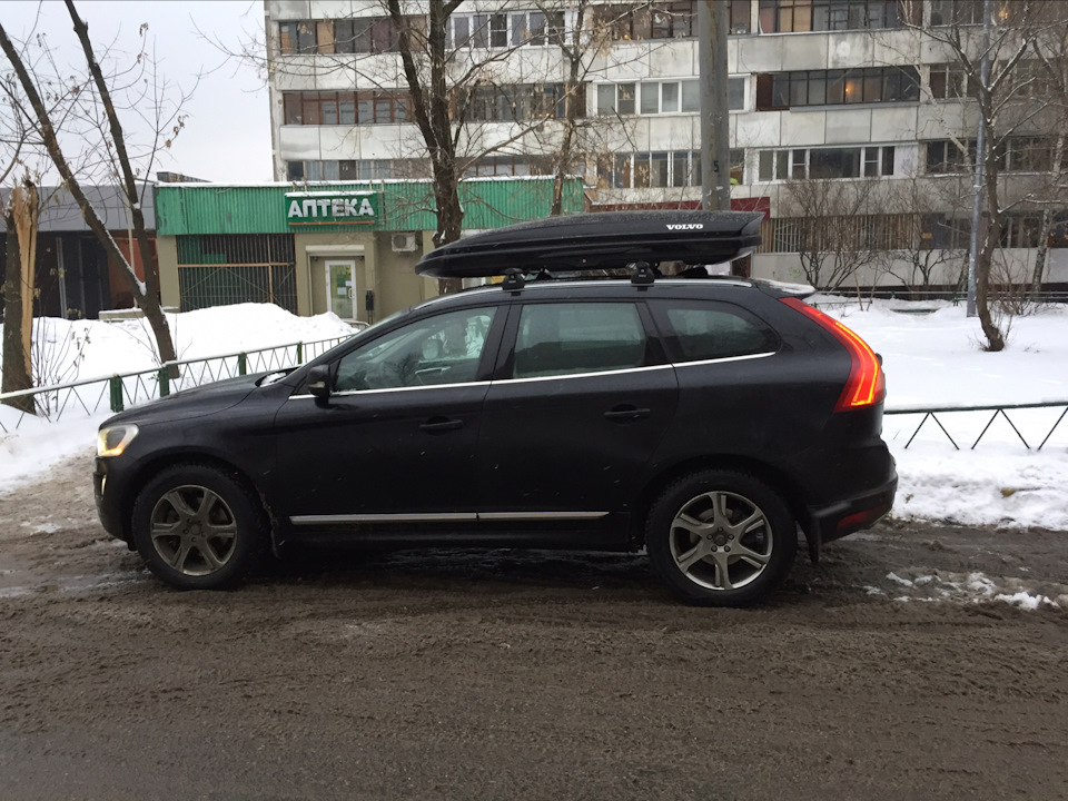 thule dynamic 800🚙 — Volvo XC60 (1G), 2,4 л, 2014 года | аксессуары ...