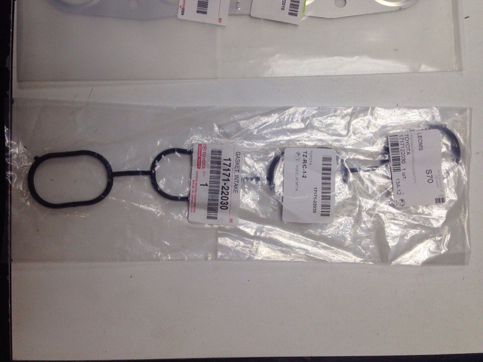 1717122030 Прокладка впускного коллектора TOYOTA LEXUS | Запчасти на DRIVE2